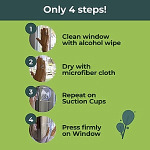 Window Garden Veg Ledge - Window Shelf for Plants, Clear Acrylic Shelves - Suction Cup Indoor Plant Holder - Glass Window Sill Extender for Microgreens Kit, Seed Starter Pots, Planters (1 Pack)