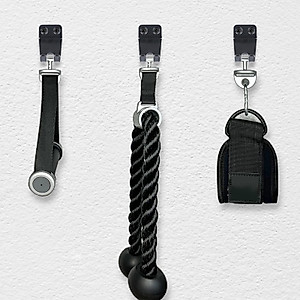 OMMUU 5PCS Wall Mounted with Special Fit for Tonal Accessory Shelf Clips Adapter Hooks Space Saving for Home Gym Garage T-Lock Exercise Equipment Organization Multipurpose Organizer Storage