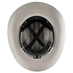 Jackson Western Hard Hat, White, Wide brim (138-19500)