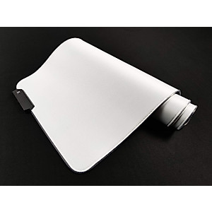 Board | Extended White RGB Gaming Mouse Pad/Mat XXL: 10 Lighting Modes 7 Monochromatic Light, Maximum Control and Speed, Ultra Thick 4mm, Non-Slip Large Mousepad and Keyboard Mat 31.5"x11.8"x0.16"