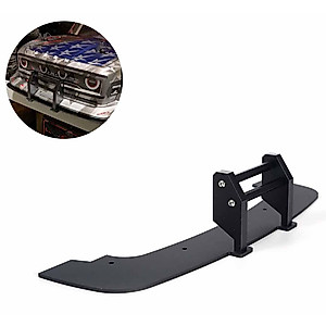 Arrma Infraction Front Bumper StupidRC Aluminum Black Anodized edition