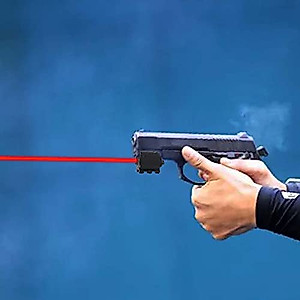 UUQ Mini Airsoft Gun Laser Sight Red Dot Beam for Compact Pistol with Weaver or Picatinny Rail|Rifle Handgun|Tactical Sights Airsoft|Scope Hand Gun Rifles|Laser Pointer Pistol|Air Soft Optic