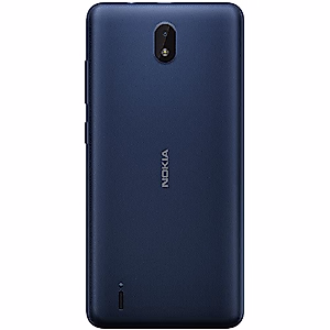 Nokia C01 Plus | Android 11 (Go Edition) | Unlocked Smartphone | 2-Day Battery | 1/32GB | 6.52-Inch Screen | Dark Blue