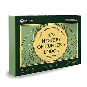 Hunt A Killer | Agatha Christie’s The Mystery at Hunter’s Lodge - Immersive Murder Mystery Game, Game Night, Date Night, Solve Puzzles, Examine Evidence, Find The Killer, (ACH01AZ)