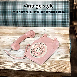Antique Telephone, High‑Definition Call Quality Stable Signal Vintage Landline Telephone for Home for Office