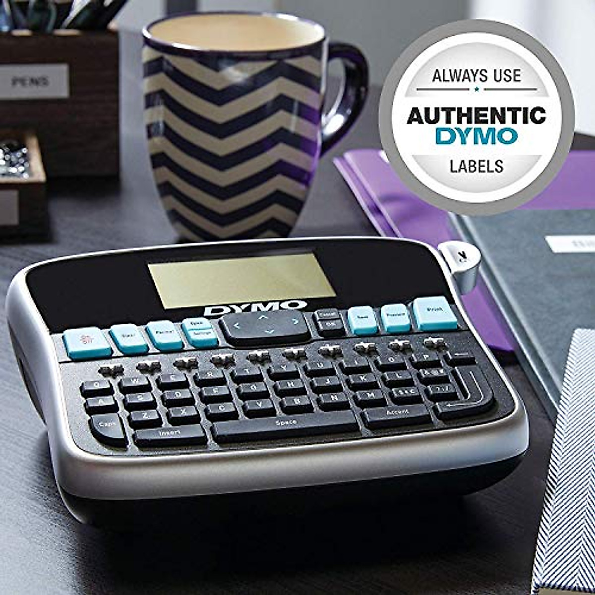 Dymo S0879490 Label Manager 360D Handheld Label Maker QWERTY Keyboard, Black