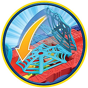 Marvel Spidey and His Amazing Friends Spider Crawl-R 2-in-1 Headquarters Playset, Preschool Toy with 2 Modes, Lights, Sounds, 3 Years and Up, 2 Feet Tall