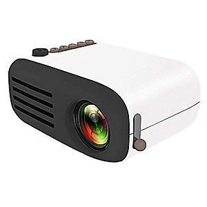 KXDFDC Mini Portable Projector, Display Video Projector Home Theater Projector,Smartphone