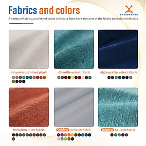 ENTROPOWER Custom Size Bench Cushions, Non-Slip Tufted Swing seat Cushions, Piano Bench Cushions, Sofa Cushions, Indoor/Outdoor Patio Cushions