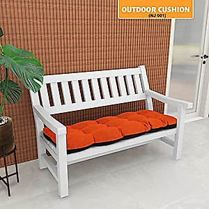 ROFIELTY Custom Indoor Bench Cushions, Non-Slip Tufted Swing seat Cushions, Piano Bench Cushions, Sofa Cushions, Indoor/Outdoor Patio Cushions