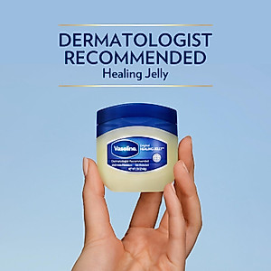 Vaseline Unscented Petroleum Jelly Balm 50ml - Pack of 2, Hypoallergenic, for All Skin Types