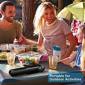 Jeecoo A30 Wired Computer Speakers PC Soundbar for Monitor - Clear Sound, USB-Powered w/3.5mm AUX, Big Volume Control - Laptop Tablet Compatible