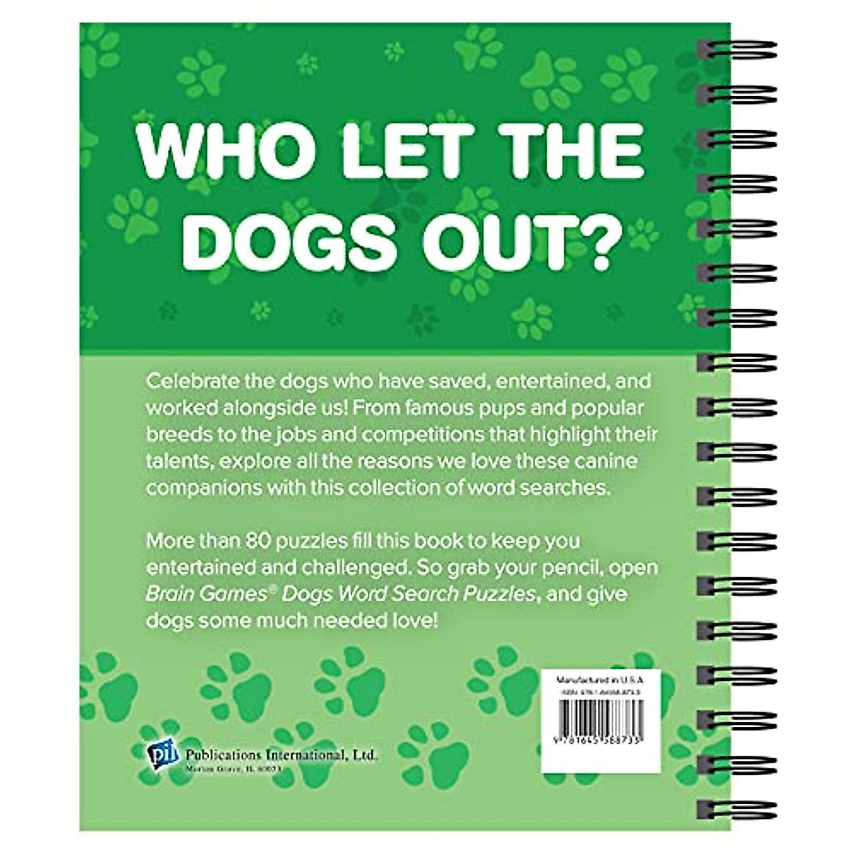 Brain Games - Dogs Word Search Puzzles