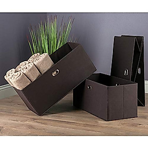 Winsome Wood Torino Storage/Organization, Chocolate