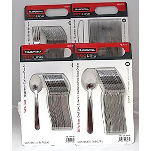 Tramontina Pro Line Commercial Grade Party Pack 144 Pcs
