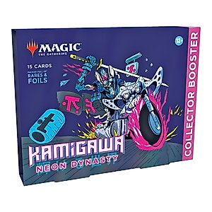 Magic: The Gathering Kamigawa: Neon Dynasty Collector Booster | 15 Magic Cards