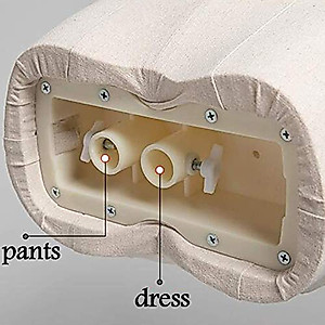 Mannequin Torso Mannequin Dress Form Torso Female Mannequin Dressmakers Dummies Fashion Students Display Bust with Metal Base Height Adjustable for Clothing Show (Gold Small)