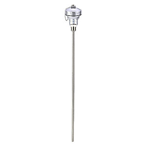 RTD Temperature Sensor, RTD PT100 Temperature Sensor Probe 1/2" NPT Thread Thermocouple Terminal Head,Simple and Easy to Install(400mm/15.7)