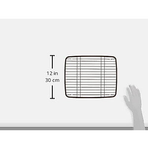 iDesign Axis Kitchen Sink Protector Grid, 10" x 13" x .6", Bronze