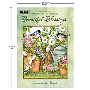 LANG Bountiful Blessings™ 2024 Monthly Planner (24991012096)
