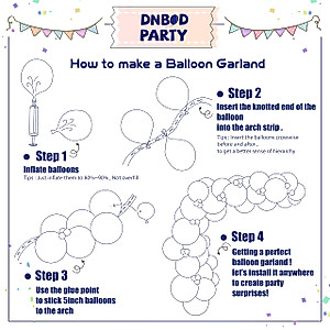 Under the Sea Party Decoration,162Pcs Mix Sky Royal Blue Balloon Arch Kit with Bubbles Starfish Octopus Jellyfish Foil Balloon for Sea Animal Ocean Theme Birthday Baby Shower Beach Pool Party Supplies