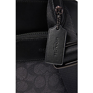 COACH Mens Gotham Slingback 13 in Signature, Charcoal