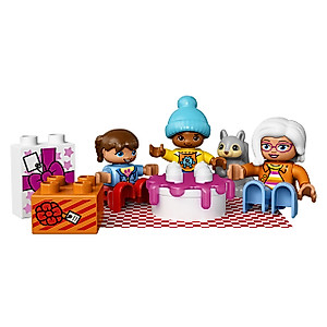 LEGO DUPLO My Town Birthday Party 10832, Preschool, Pre-Kindergarten Large Building Block Toys for Toddlers
