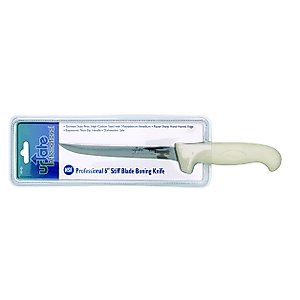 6" German Steel Stiff-Bladed Boning Knife