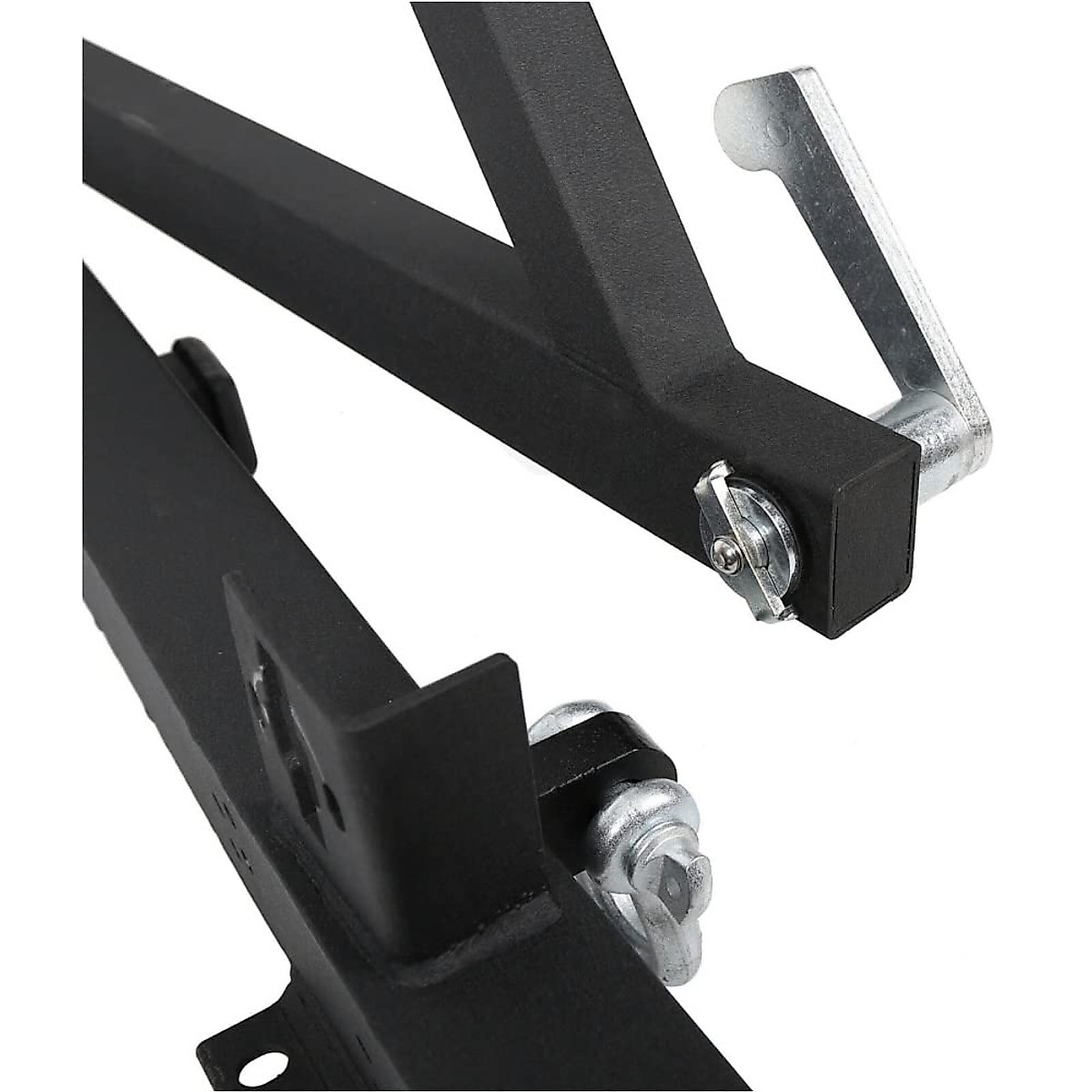 YUFUDE Rear Bumper with Tire Carrier & D-Ring Fits YJ & TJ (Black, Iron Steel),Easy to install,Free return