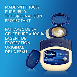 Vaseline Original Petroleum Jelly 100g- Hypoallergenic Skin Moisturizer for Sensitive Skin, Imported from Canada