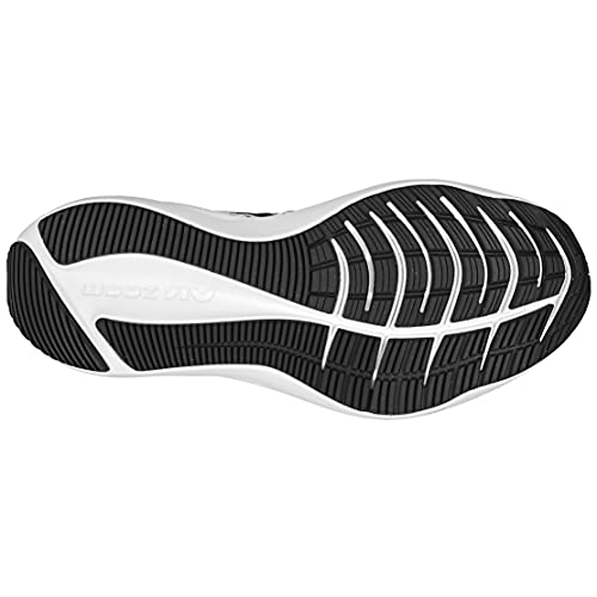 Nike Women's Winflo 8 Running Blk/Fireberry Shoes, Black White Dark Smoke Grey 005, 6