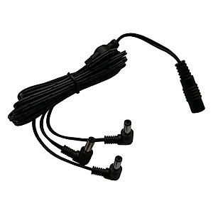 UpBright 4.5 Volt 3-Output AC/DC Adapter Compatible with Carole Towne Collection 0271113 271113 74706 Lemax Village Round Spot Light 44756 SXP0451000GU W045PUL SXB0451000G B045PUL 4.5V 1A Power Supply
