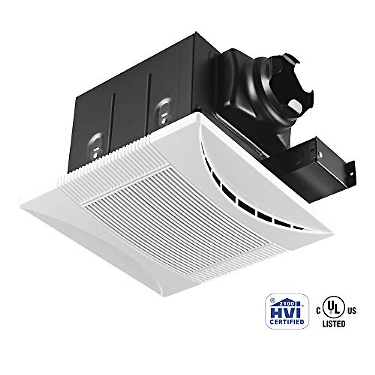 Tech Drive Super-Quiet 70 CFM, 0.3 Sone Bathroom Ventilation and Exhaust Fan (70CFM)