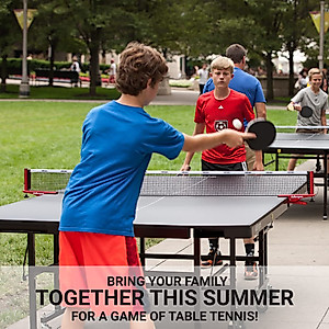 Killerspin Impact D2, Table Tennis Paddles, Table Tennis Racket, Ping Pong Paddle Case, Table Tennis Equipment for Beginners/Intermediates, 5-ply Wood