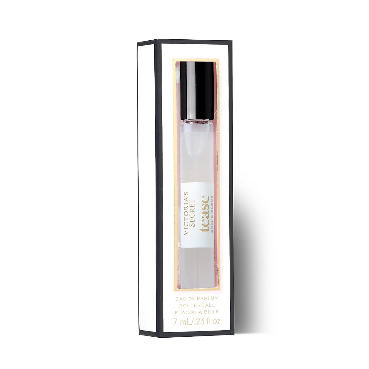 Victoria's Secret Tease Crème Cloud Eau de Parfum Rollerball, Notes of Vanilla Meringue, Santal Flower & Sheer Amber, Travel Size Mini Perfumes for Women (0.23 oz)