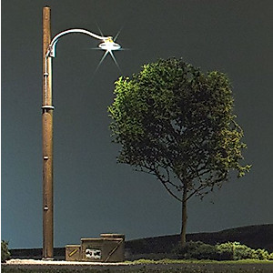 Just plug Woodland Scenics N scale Street Lights Wooden Pole