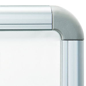 Quartet Magnetic Dry-Erase Board, 3 x 4 Feet, Euro Style Aluminum Frame (2574-2)