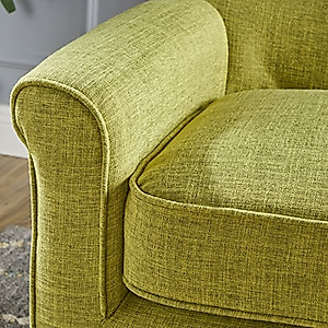 Christopher Knight Home Mariah Mid-Century Modern Loveseat, Muted Green