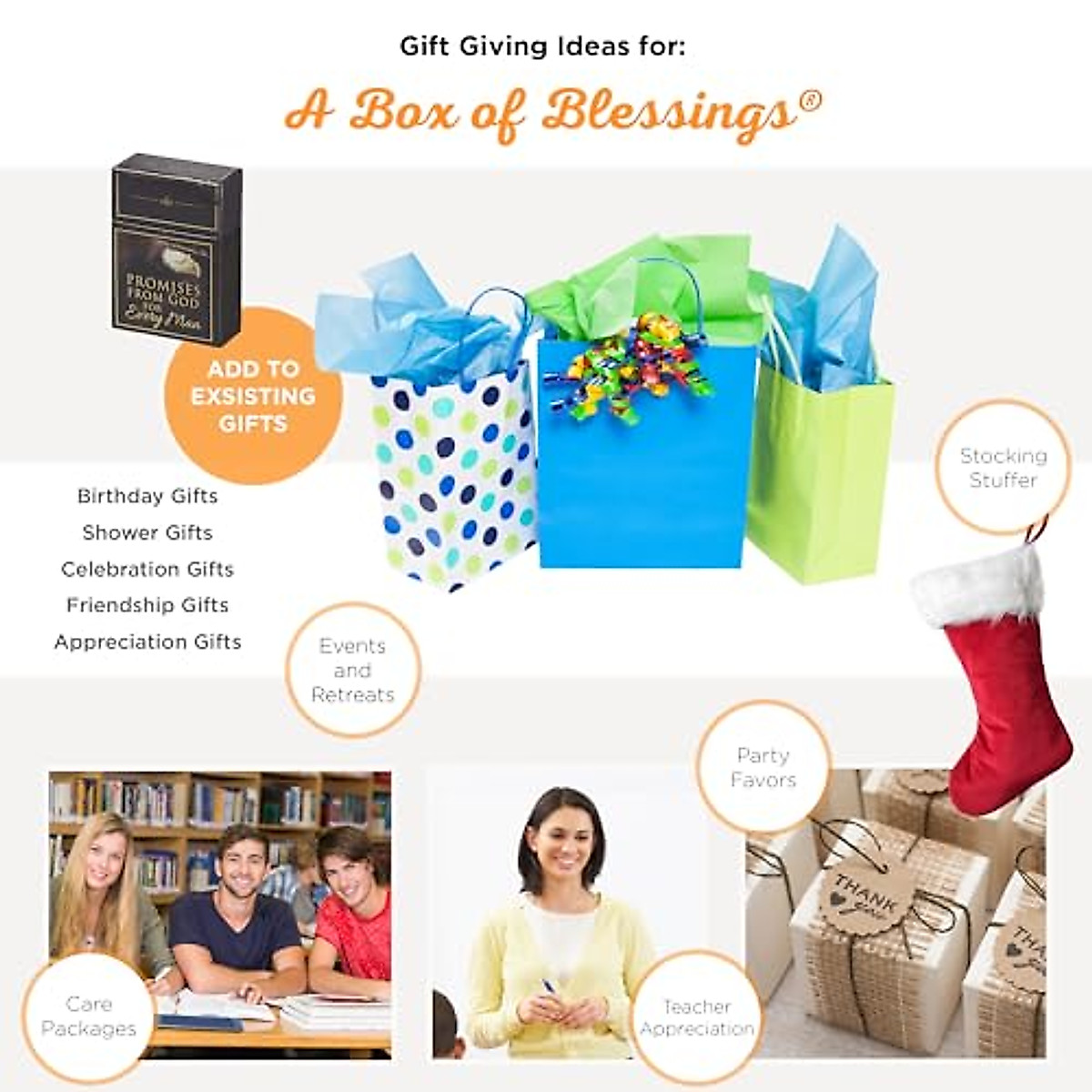 Promises From God For Every Man, Inspirational Scripture Cards to Keep or Share (Boxes of Blessings)
