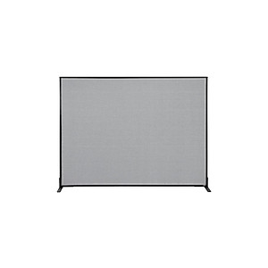 Global Industrial 60-1/4"W x 42" H Freestanding Office Partition Panel, Gray