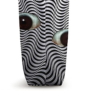 Weirdcore Aesthetic Weird Eyes Optical Illusion Oddcore Tote Bag