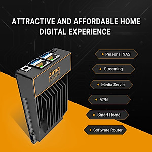 ZimaBoard 832 Single Board Server Router X86 Single Board Computer Personal Cloud Network Attached Storage 4K Media Server Dual Gigabit Gateway - PCIe x4 SATA 6.0 Gb/s for HDD/SSD