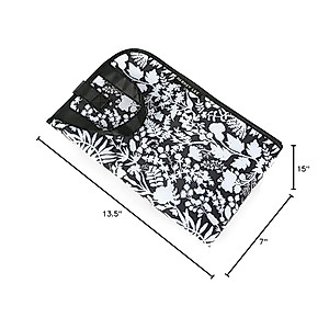 Dabney Lee Unisex Baby Fiona Backpack Diaper Bag, Black