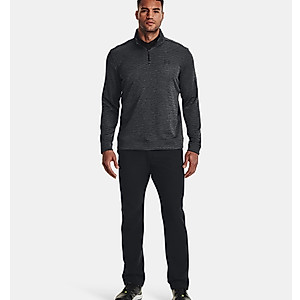 Under Armour Mens Storm SweaterFleece Quarter Zip, (001) Black / / Black, X-Large