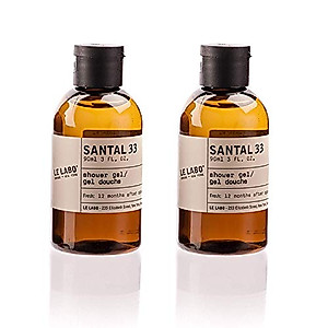 Le Labo Santal 33 Shower Gel lot of 2 each 3oz bottles. Total of 6oz
