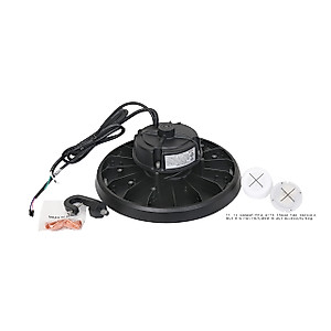 Auroriv UFO LED High Bay Light 150W|21000lm|3000,4000,5000k|3CCT,AC100-277V/347V(0-10V dimming),3.8' Cable with US Plug for Commercial Warehouse, 5-Year Warranty