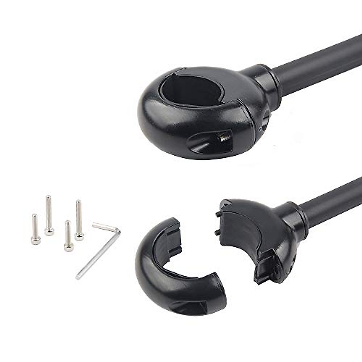 Bike Mirror Rotatable And Adjustable Wide Angle Rear View Shockproof Convex Mirror Universal For Bike Bicycle