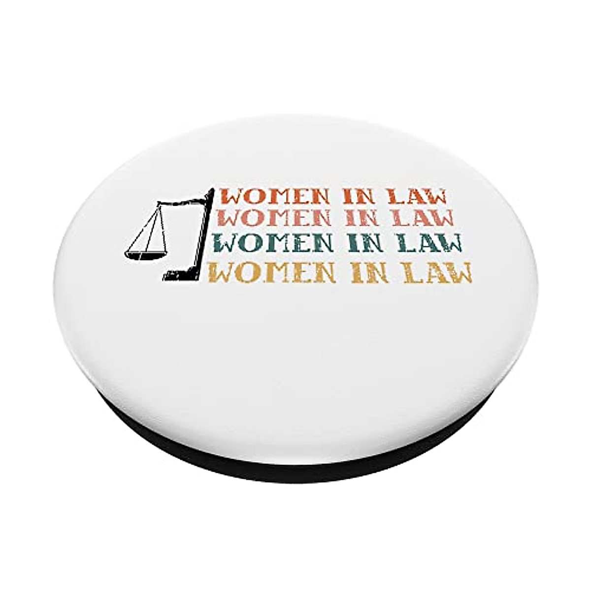 Women In Law Funny Lawyer Attorney Law School Graphic PopSockets Swappable PopGrip