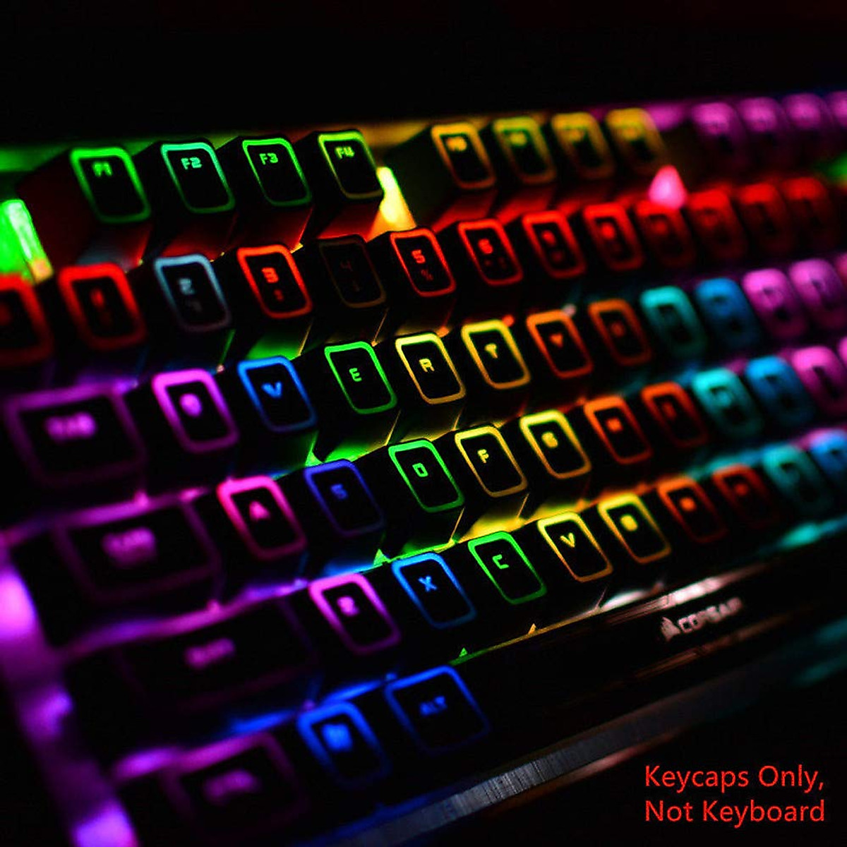 104 Keycaps ROG Backlit Keycap for Corsair K70 Lux K95 K65 K63 K68 K70 MK.2 K95 Platinum Strafe MK.2 Mechanical Keyboards Gaming