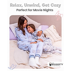 The Big Softy Adult Onesie Pajamas for Women, Cute Onesie for Women or Teens, Fleece Onesie Adult, Teen PJs (Pink Sloths, Adult - Small)